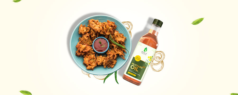 Crispy Onion Pakoda Recipe With Mustard Oil – Nayesha Oil Mills
